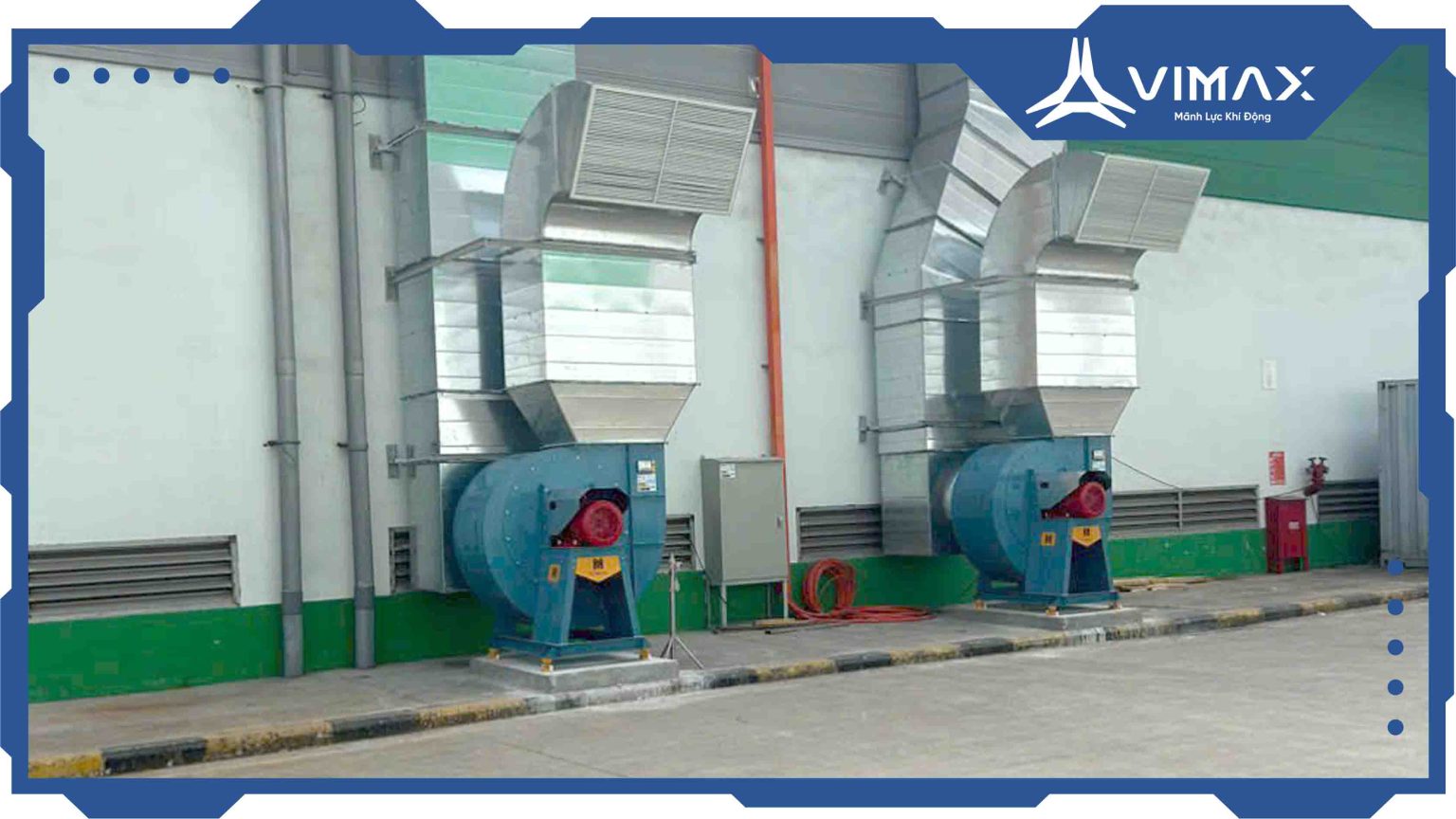 Merap smoke exhaust fan project – Hung Yen - Vimax Global